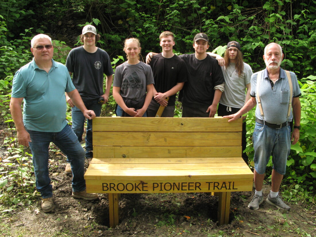 Brooke students, alumnus team to offer trail users rest | News, Sports ...